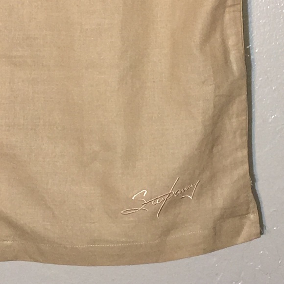 Steve Harvey | Shirts | Steve Harvey Button Down Short Sleeve Linen ...